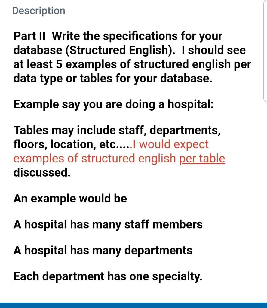Solved All i need is the structured english typed out, i | Chegg.com