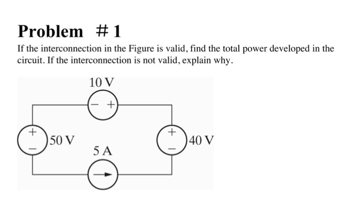 Solved Problem #1 If the interconnection in the Figure is | Chegg.com