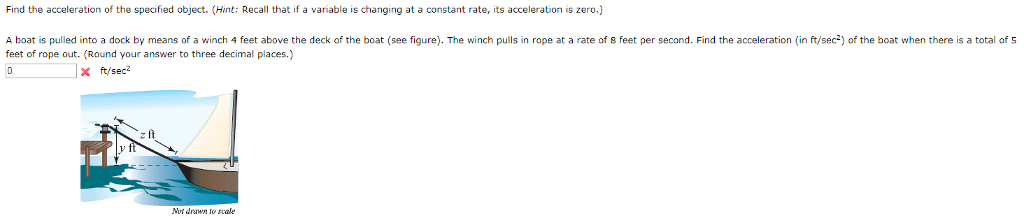 Solved Find The Acceleration Of The Specified Object Hint