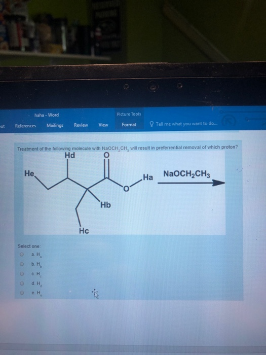 Solved Picture Tools haha-Word References Mailings Review | Chegg.com