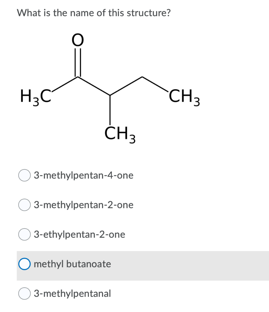 Solved When pentan-2-one is reduced, what type of organic | Chegg.com