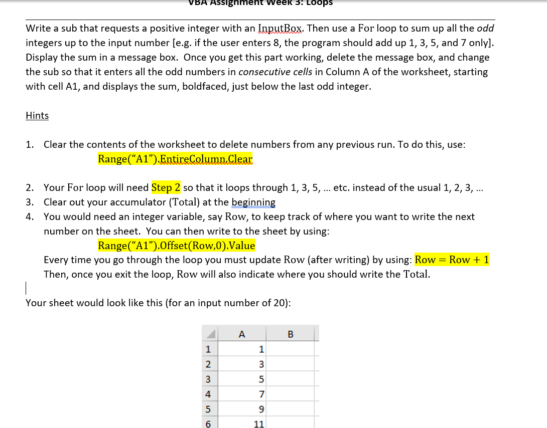 Solved Write a sub that requests a positive integer with an | Chegg.com