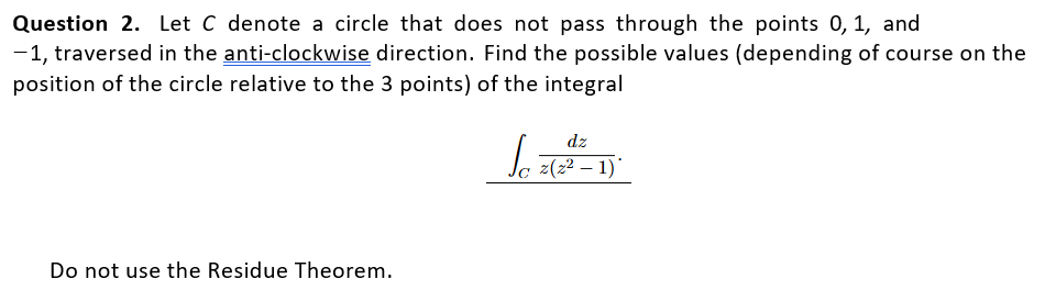 please show step by ﻿step solutionQuestion 2. ﻿Let C | Chegg.com