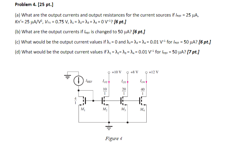 Solved A What Are The Output Currents And Output 6174