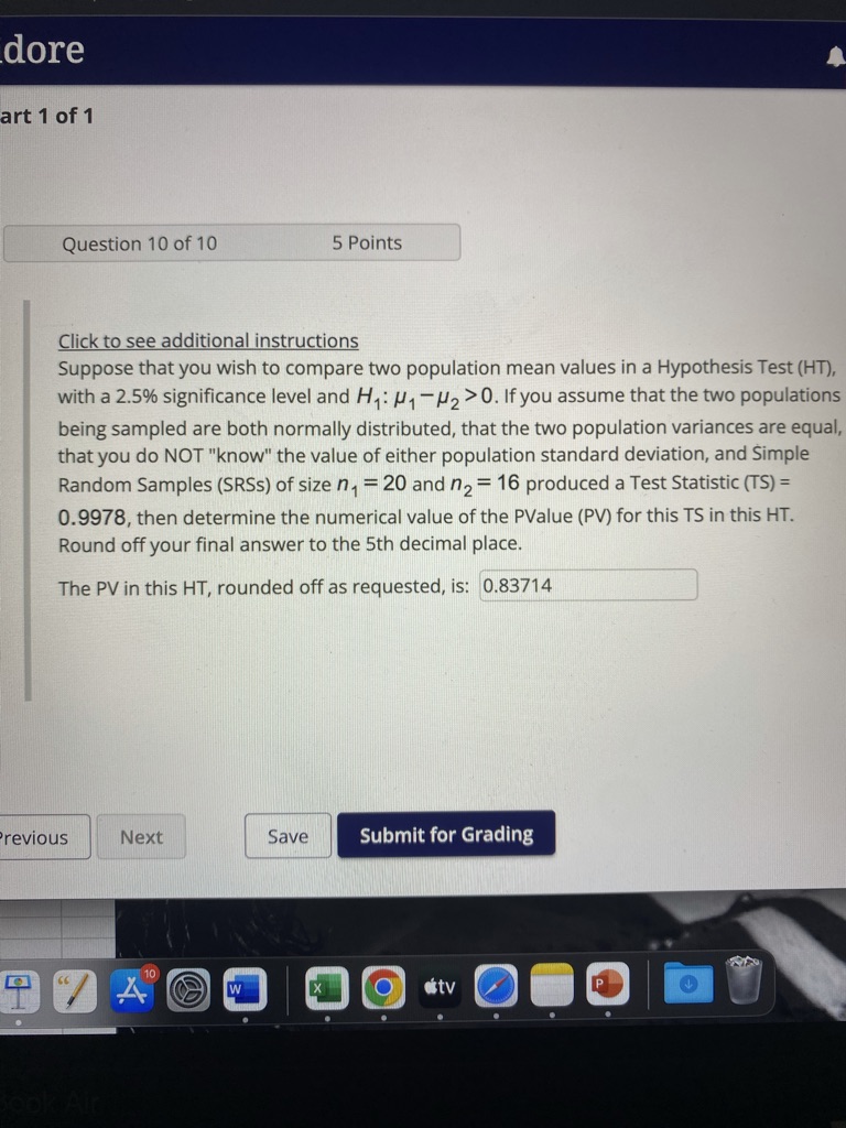 Solved Click to see additional instructions Suppose that you | Chegg.com