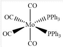 Solved Consider the compound, cis-Mo(CO)4(PPh3)2 (below). | Chegg.com