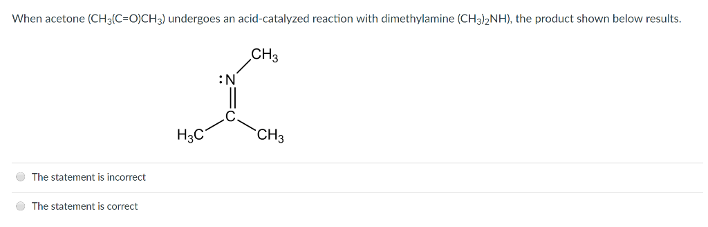 Solved When acetone (CH3(C O)CH3) undergoes an | Chegg.com