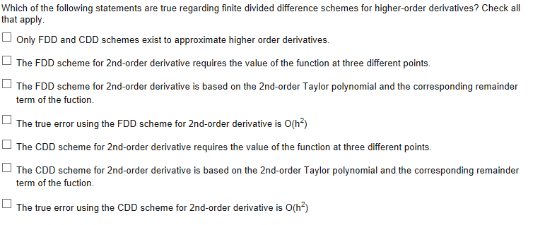 Solved Using the central divided difference approximation | Chegg.com