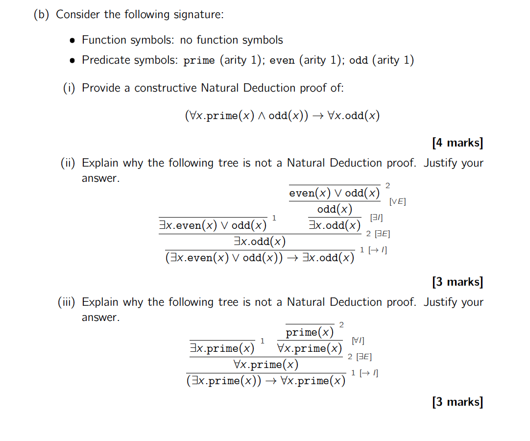 Solved (a) Let \( p, q, r, s \) be atoms capturing the | Chegg.com