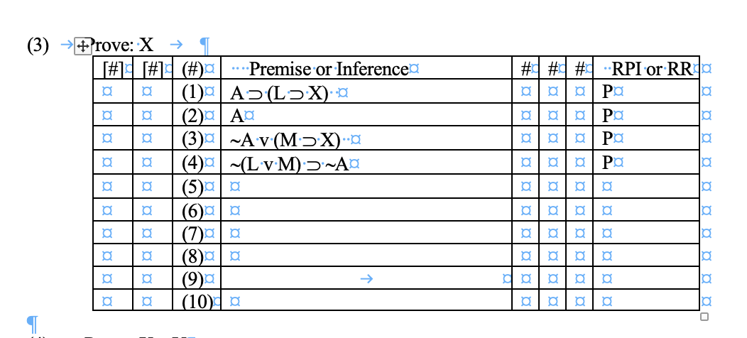 Directions: Complete following proofs using the Rules | Chegg.com