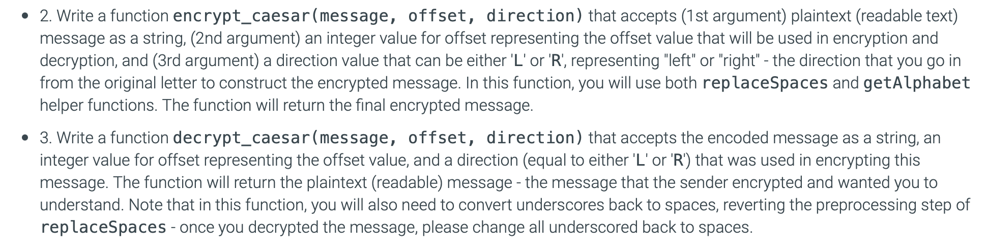 Solved 4.21 LAB: Caesar Cipher Introduction This lab is | Chegg.com