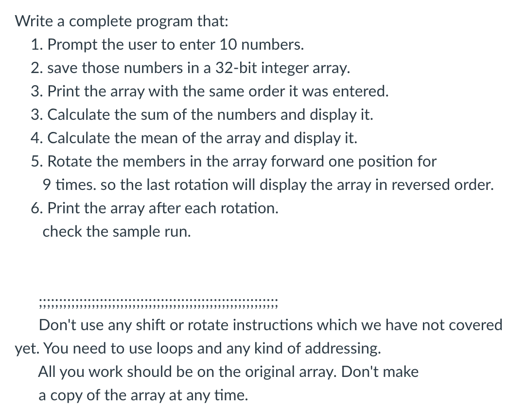 Solved Write a complete program that: 1. Prompt the user to | Chegg.com
