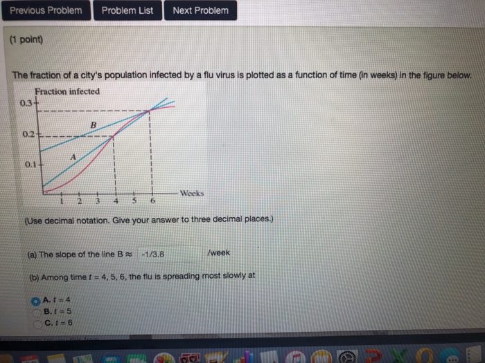Solved Previous ProblemProblem List Next Problem (1 point) | Chegg.com