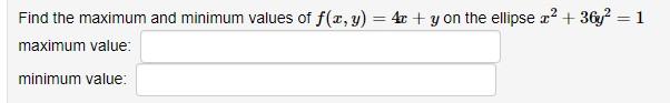 Solved Use Lagrange multipliers to find the maximum and | Chegg.com