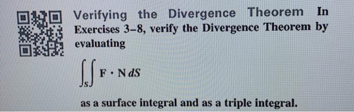 Solved verify divergence theorm by evaluating as a line | Chegg.com