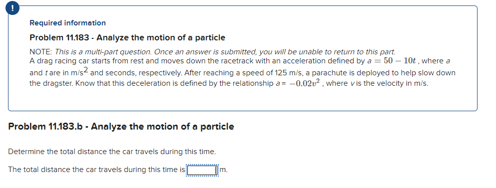 Solved Required information Problem 11.183 - Analyze the | Chegg.com
