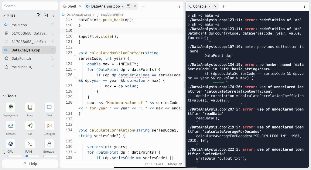 Solved How do I fix these mistakes? (The program language is | Chegg.com
