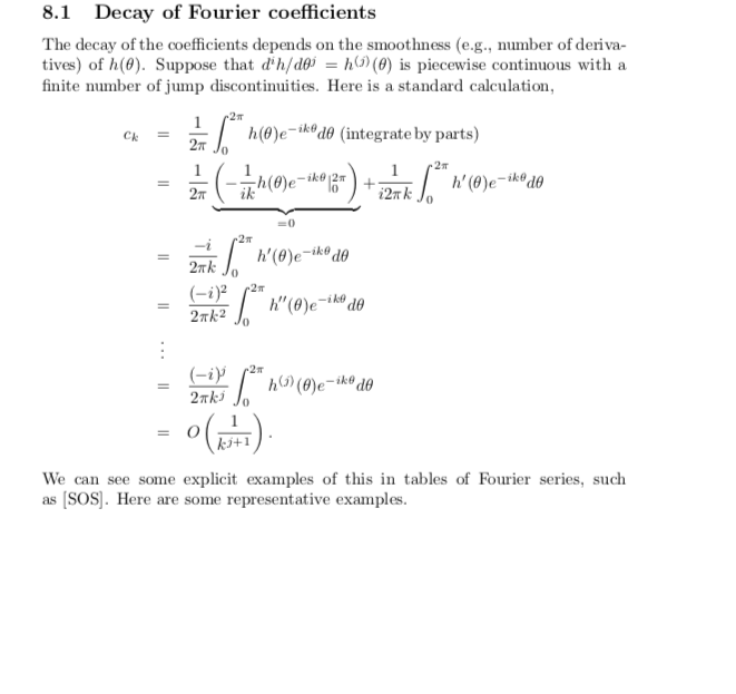 Solved Fourier series, step function. Exercise 8.1(a). Not | Chegg.com