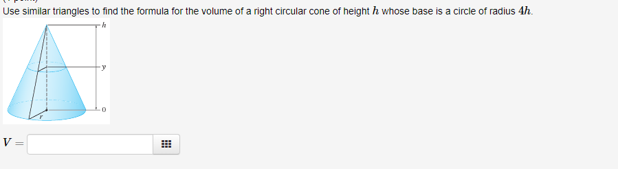 Solved Use similar triangles to find the formula for the | Chegg.com