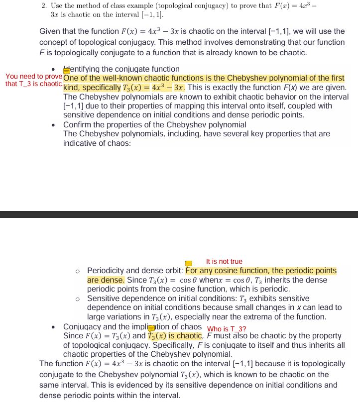 Solved Please correct the demonstration in ﻿a clear and | Chegg.com
