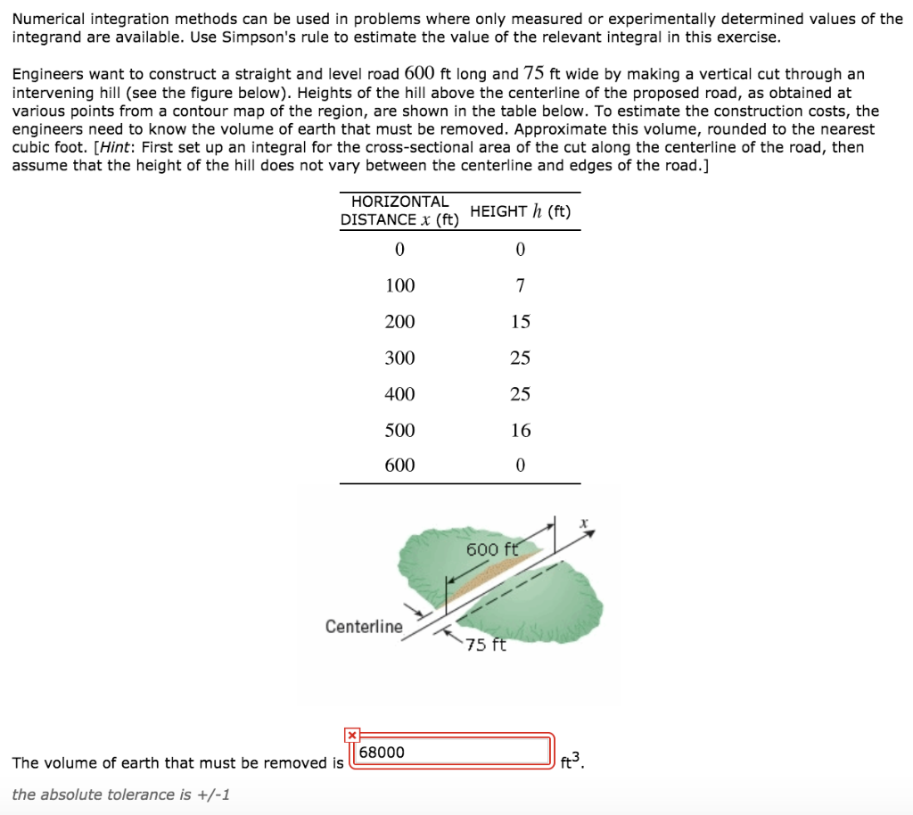 Solved Numerical integration methods can be used in problems | Chegg.com
