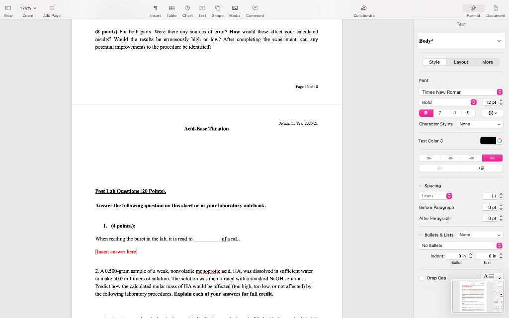 125% Zoom T D 0 Insert Table Chart Text Shape Media | Chegg.com