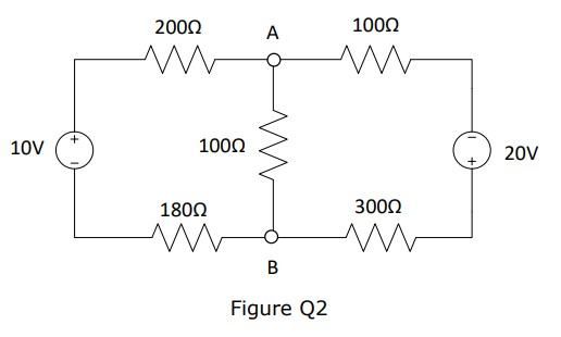 Solved Determine the currents flowing through all the | Chegg.com