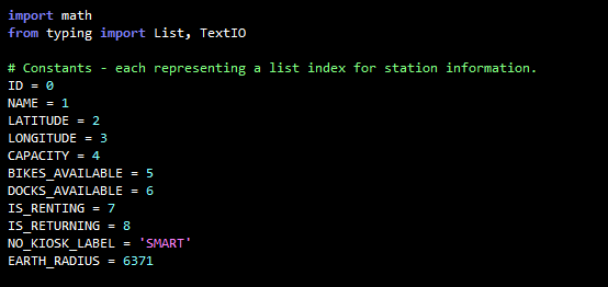 import math from typing import List, TextIO # | Chegg.com