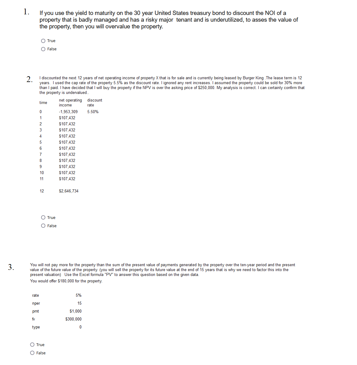 Solved 1. If you use the yield to maturity on the 30 year | Chegg.com