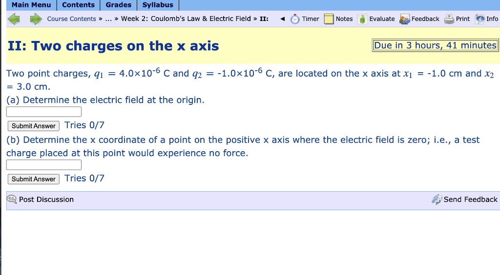 Solved Main Menu Contents Grades Syllabus Course Contents> | Chegg.com