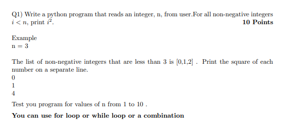Solved using python to write, show me the output. write | Chegg.com