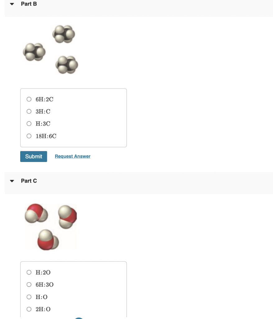Solved 6H:2C 3H:C H:3C 18H:6C | Chegg.com