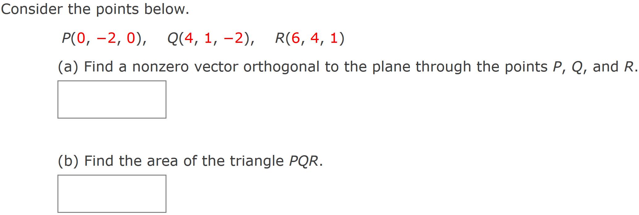 Solved Consider the points below. | Chegg.com