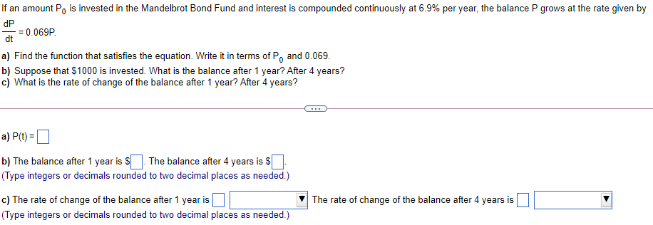 Solved For part C the drop down states year per dollars or | Chegg.com