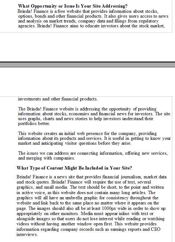 Solved Web Project Topic Approval. What Is the Name and | Chegg.com