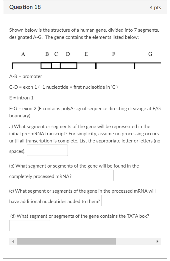 Solved Question 18 4 pts Shown below is the structure of a | Chegg.com