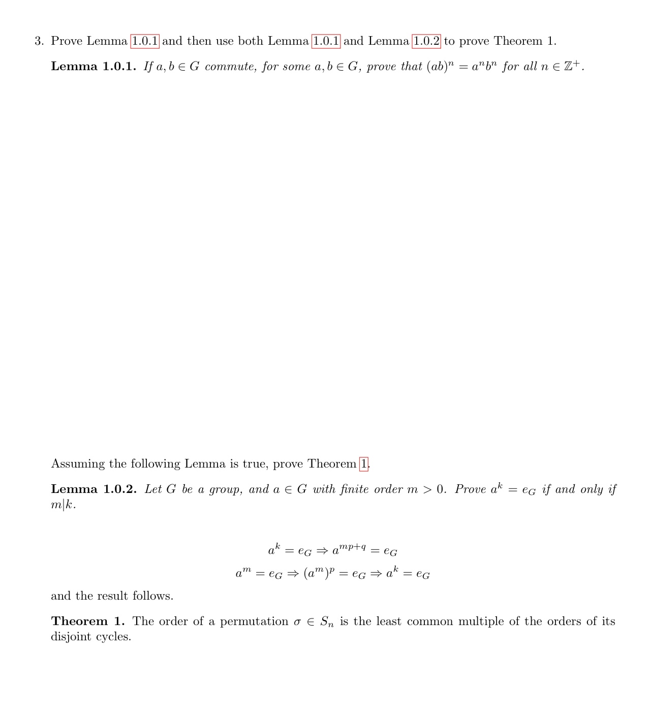 Solved 3. Prove Lemma 1.0.1 and then use both Lemma 1.0.1 | Chegg.com Solved 3. Prove Lemma 1.0.1 and then use both Lemma 1.0.1 | Chegg.com