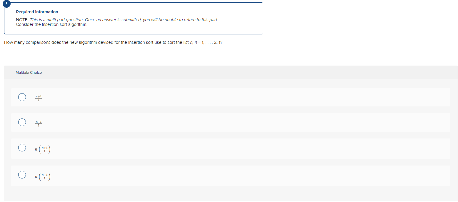 Solved Required InformationNOTE: This is a multi-part | Chegg.com