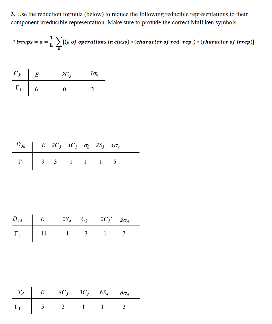 Solved Use the reduction formula (below) ﻿to reduce the | Chegg.com