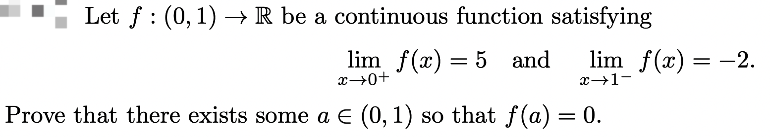 Solved Let F 0 1 R Be A Continuous Function Satisfying