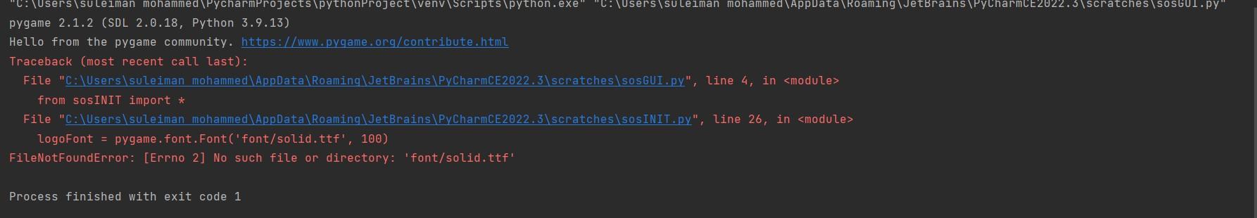 Solved It shows error when i run it How should the files | Chegg.com