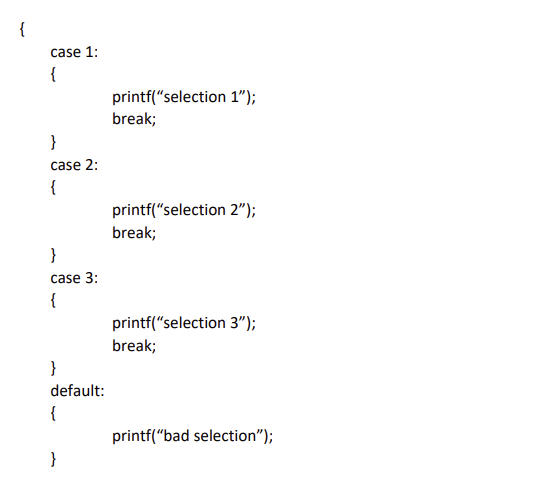 Solved 7. (4 marks) Which one of the following switch styles | Chegg.com
