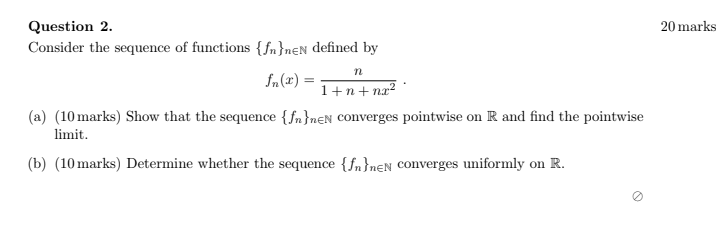 Solved 20 marks n Question 2. Consider the sequence of | Chegg.com