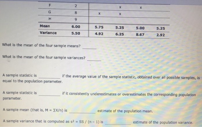 9. Samples and their potential for bias Aa Aa An | Chegg.com