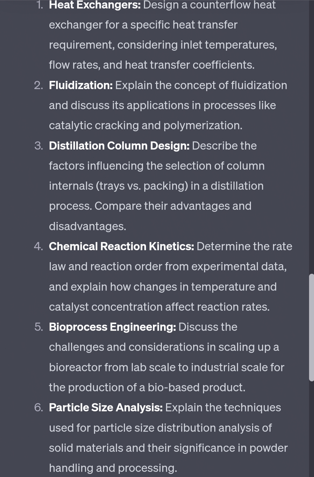 Solved 1. Heat Exchangers: Design a counterflow heat | Chegg.com