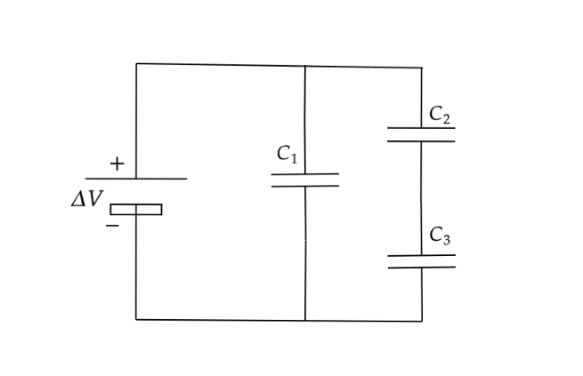 Solved For the circuit shown in Fig.1 below, C1 = 5μF, C2 = | Chegg.com