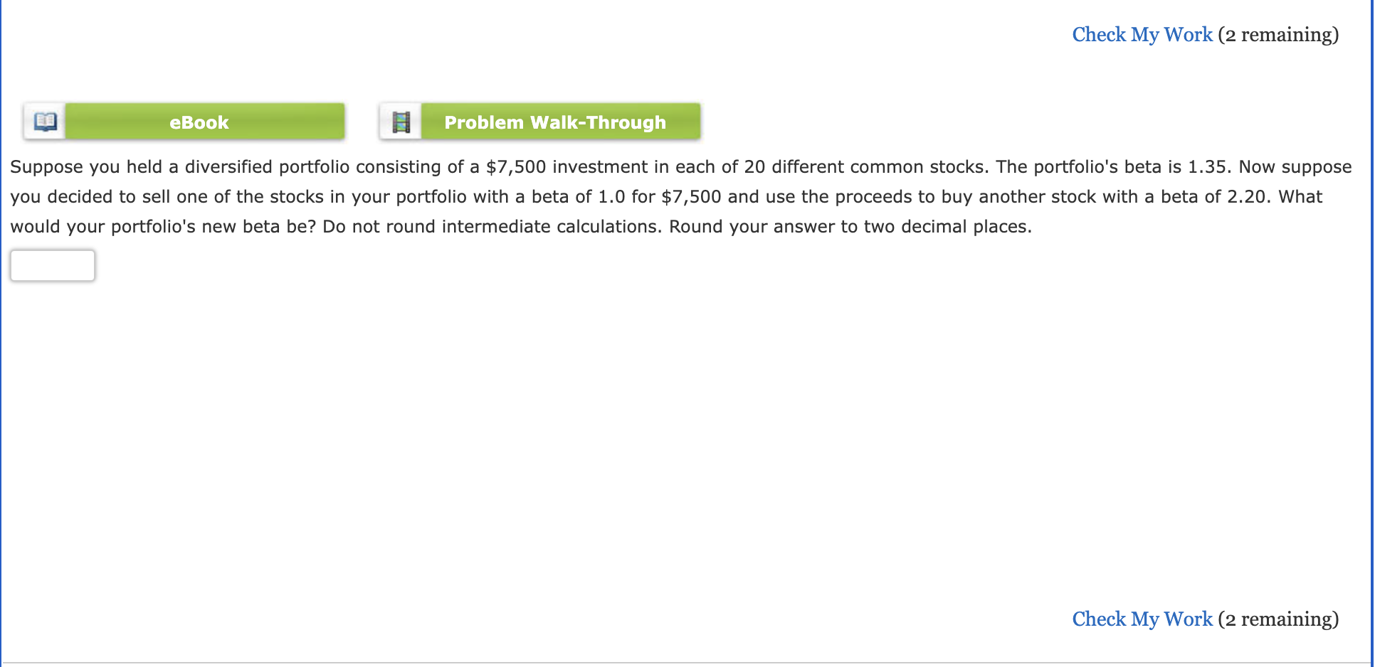 Solved Check My Work (2 remaining) Suppose you held a | Chegg.com