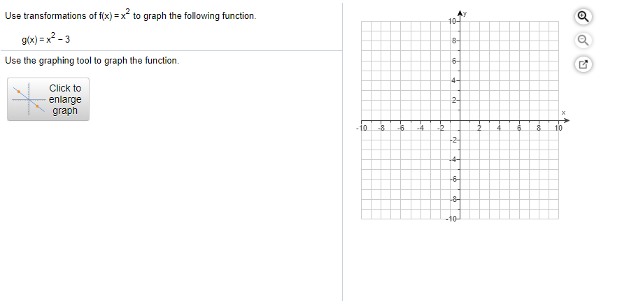 Solved Use transformations of f(x)=x? to graph the following | Chegg.com