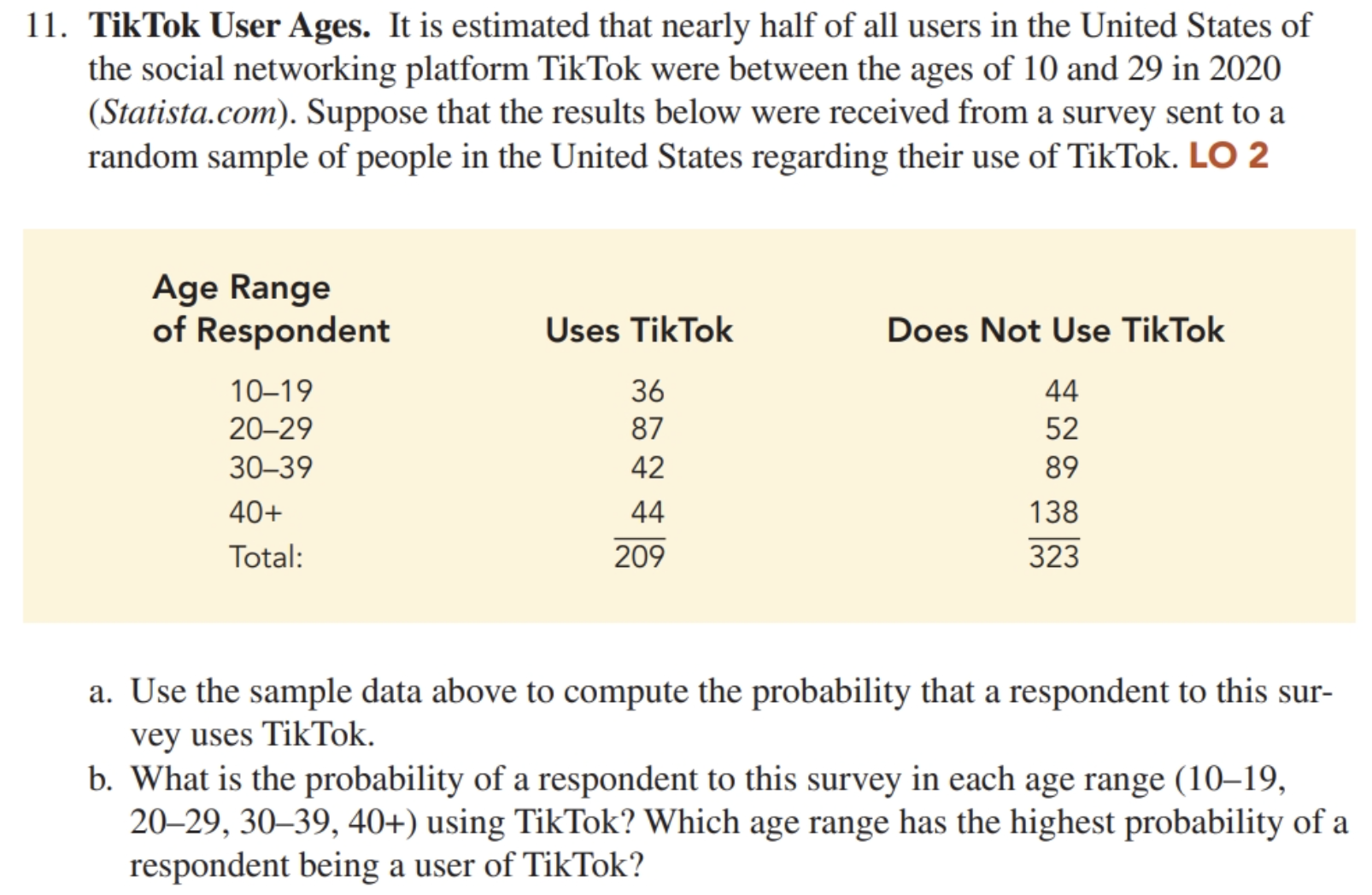 Solved a. ﻿Use the sample data above to compute the | Chegg.com