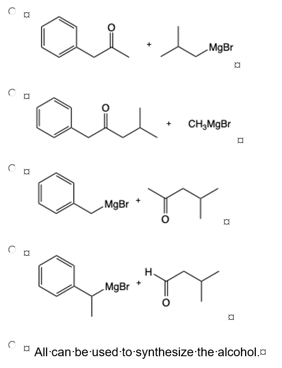 Solved مهران ] 2 MgBr + CH3MgBr a MgBr a H. + MgBr a All can | Chegg.com